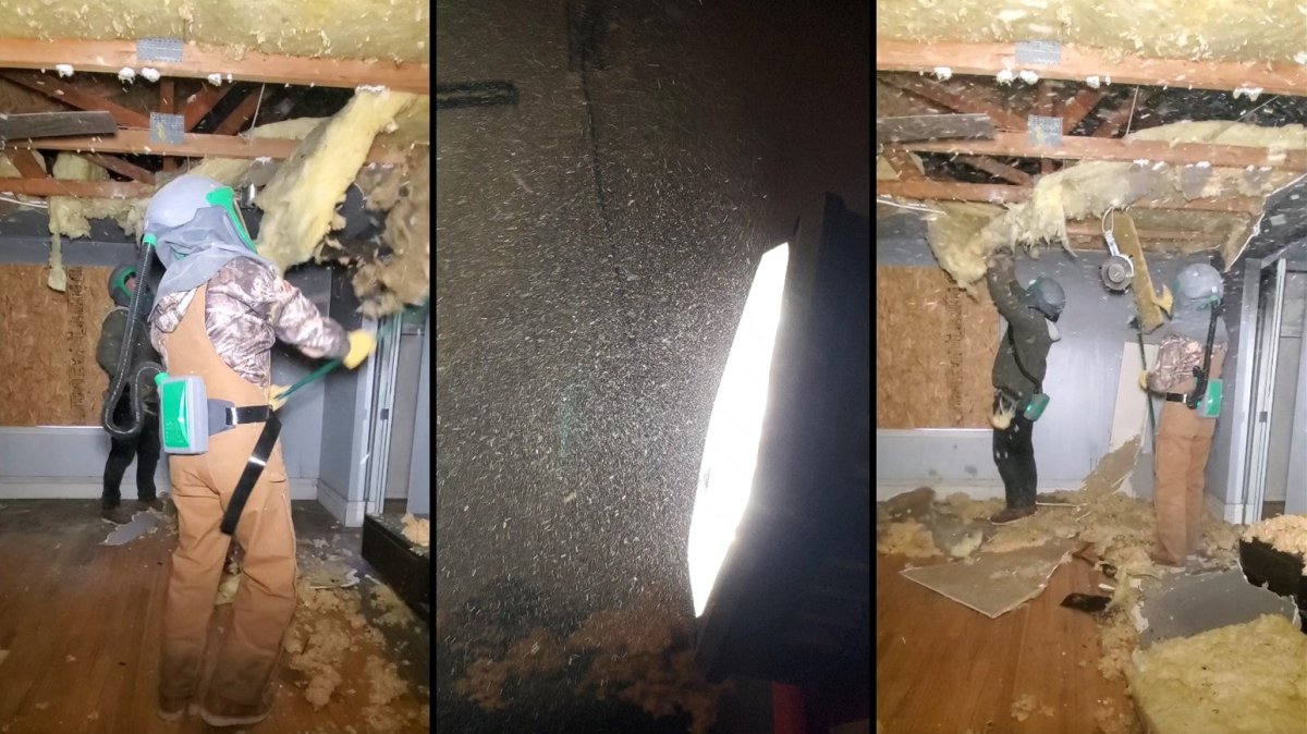 Video Shows Respiratory Danger in Residential Demolition