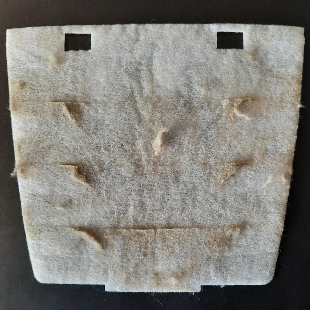 PAPR Pre-Filter After 6 Hrs -Renovation Construction Project