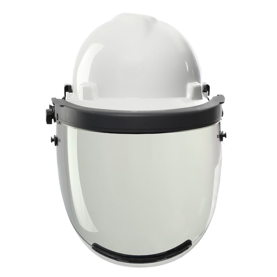 Face Shield Visors and Head Suspension or Helmet Mounts