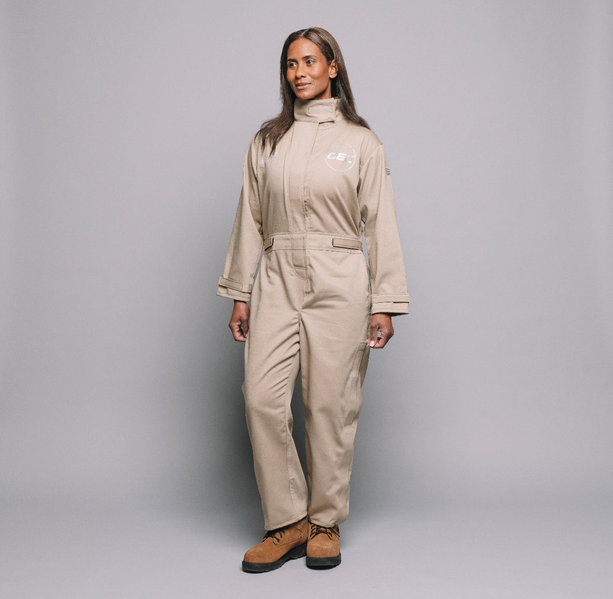 OEL 8 Cal Coverall Khaki